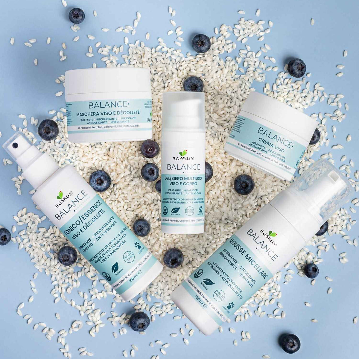 Linea Riequilibrante - Per il benessere della tua pelle – Namur Cosmetics