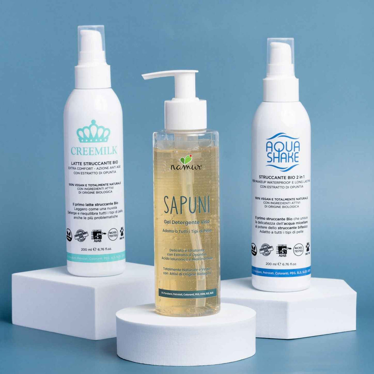 Doppia Detersione Kit Completo - Namur® Cosmetici Naturali e Biologici ...